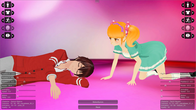 Game Asset Studio on Twitter: "Satomi & Taichi Satomi Makise | Satomi Character Pack https://t ...