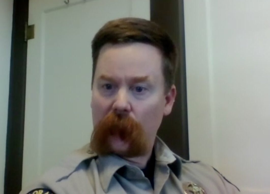 Matt Thorpe : wore DanDaruTV COParksWildlife officer Matt Thorpe | Drew ...