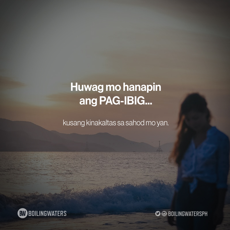 Selfie Quotes Tagalog