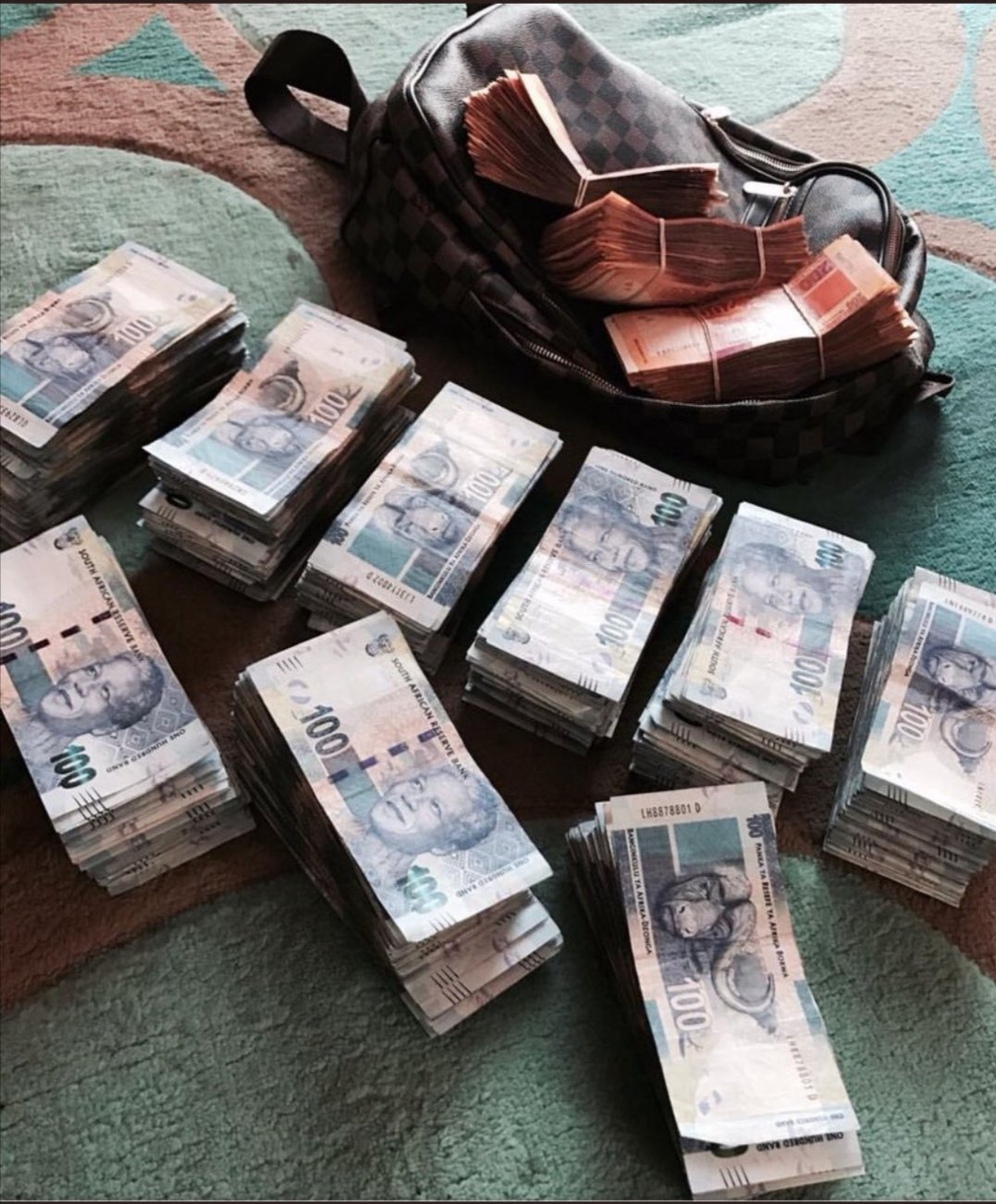 South African Money Stacks