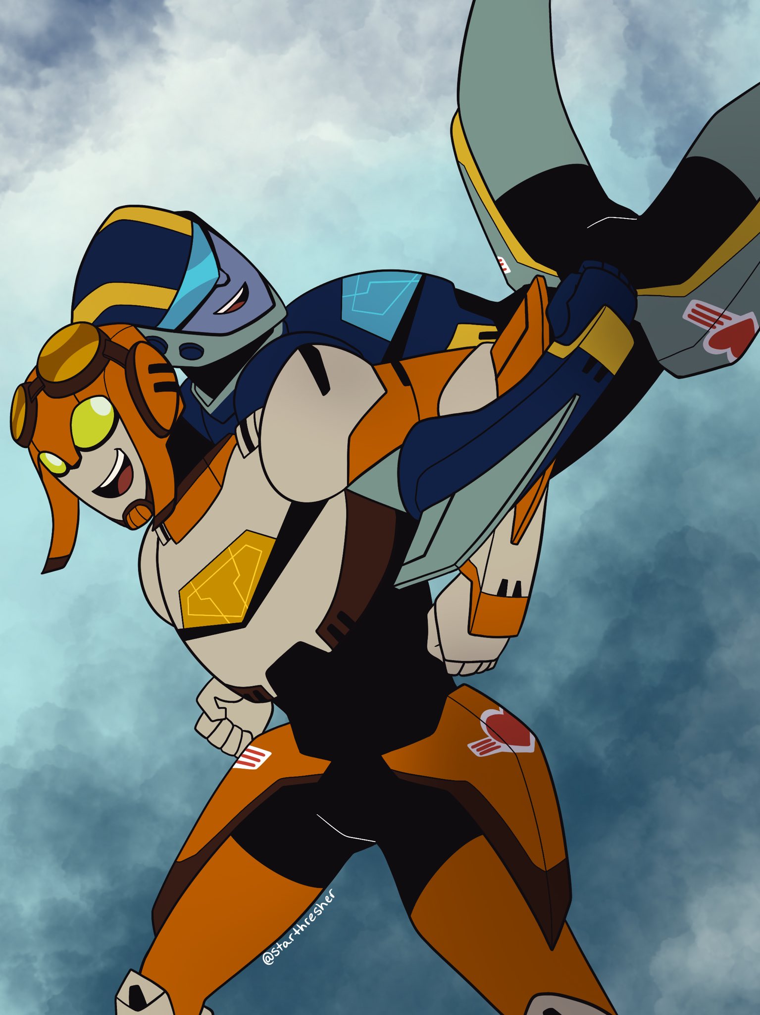 Transformers Animated Jetfire And Jetstorm Comic