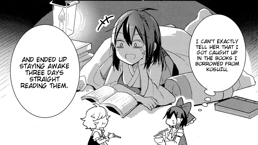 I read Touhou printworks a couple hours everyday. It is an enlightening ...