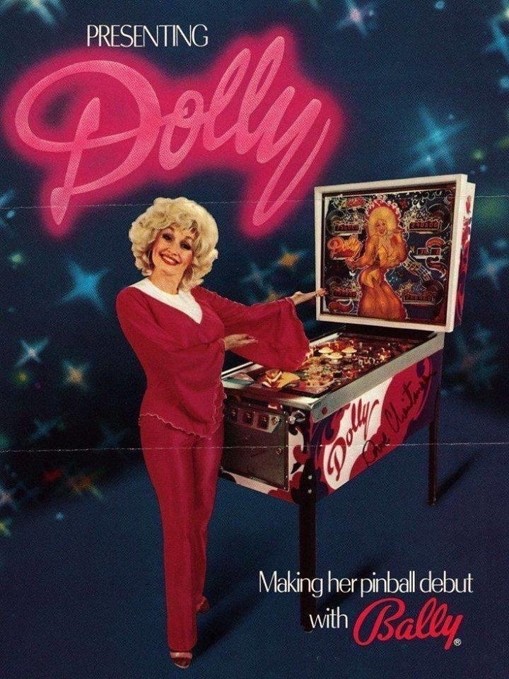 1979 Ballys Trade Magazine Ad For The Dolly Parton Pinball Machine Cory Doctorow