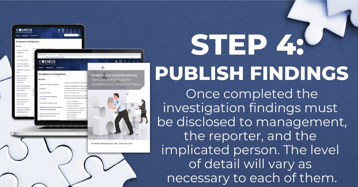 Internal investigations are an important process in managing risk for ...