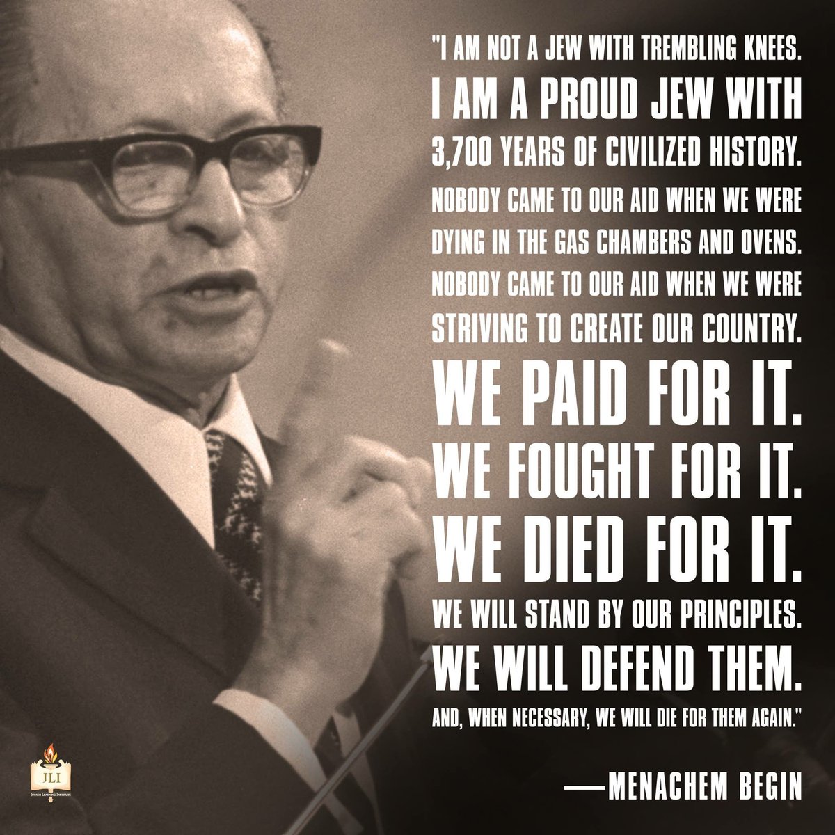 Menachem Begin Quotes Calling Your Political Rival A Nazi Is A