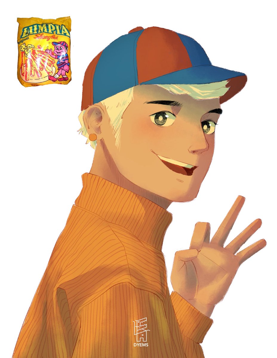 「bb boi lumpia shanghai ? #artph #ArtistO」|james // comms closedのイラスト