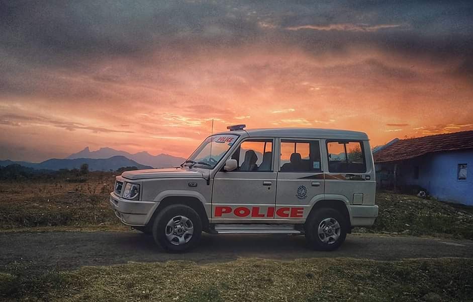 Kerala Police Vehicle