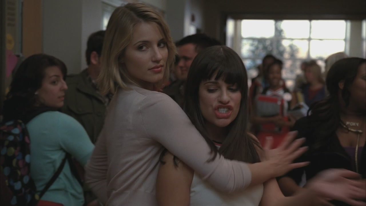 Glee Rachel And Quinn