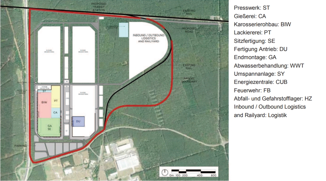 Tesla Factory Layout
