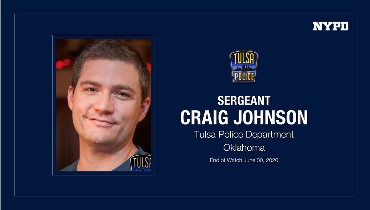 Our prayers are with the family, friends and co-workers of TulsaPolice ...