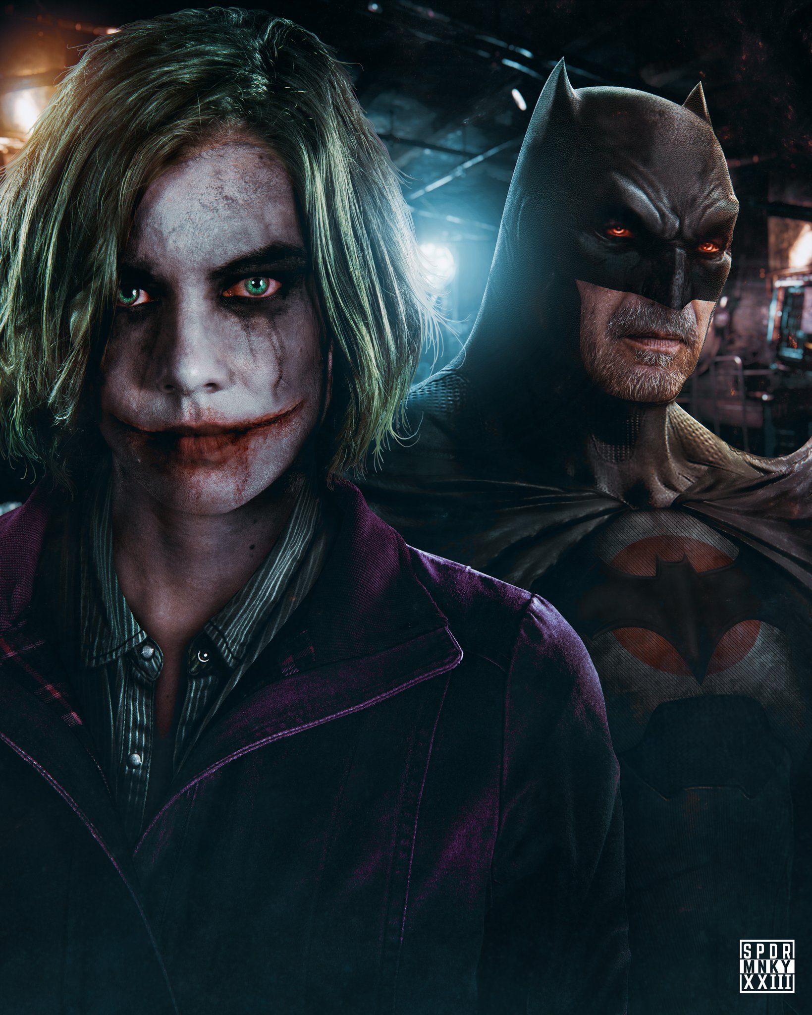 Thomas And Martha Wayne Portrait