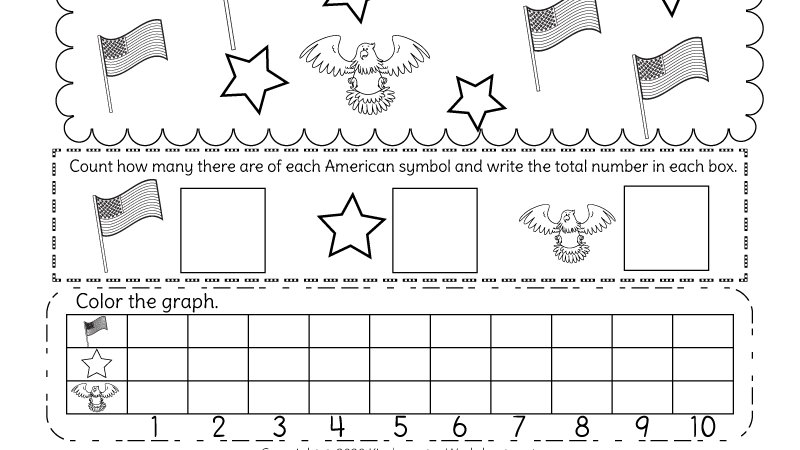 American Symbols Worksheet