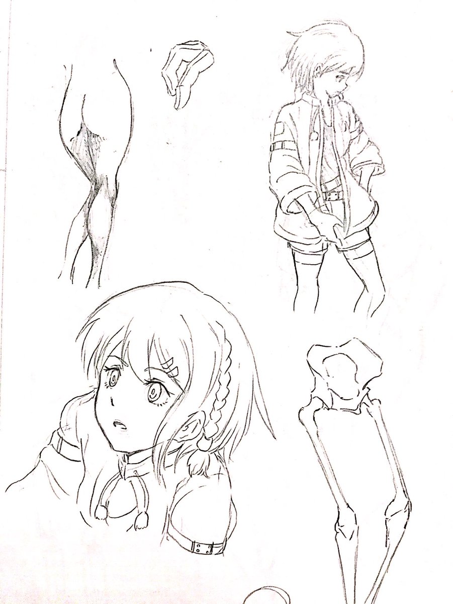 「ペン画の練習 #ペン画 」がいざ〜ん/COMITIA (東2-J28a)の漫画