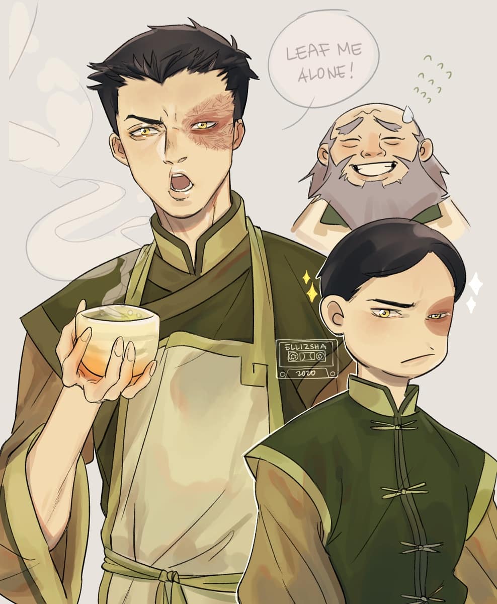 Zuko And Iroh 2