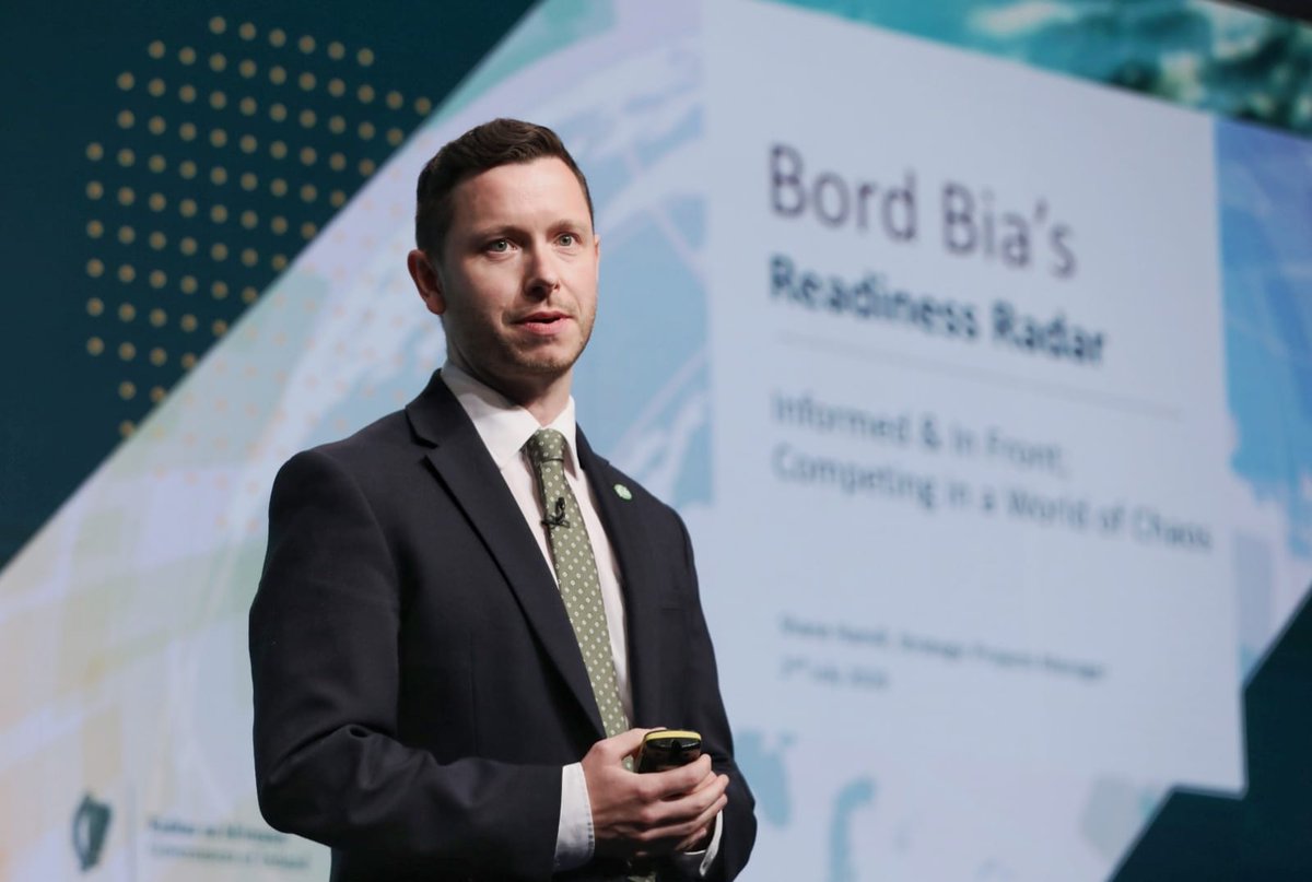 Shane Hamill, of Bord Bia, presents the results of the ReadinessRadar ...
