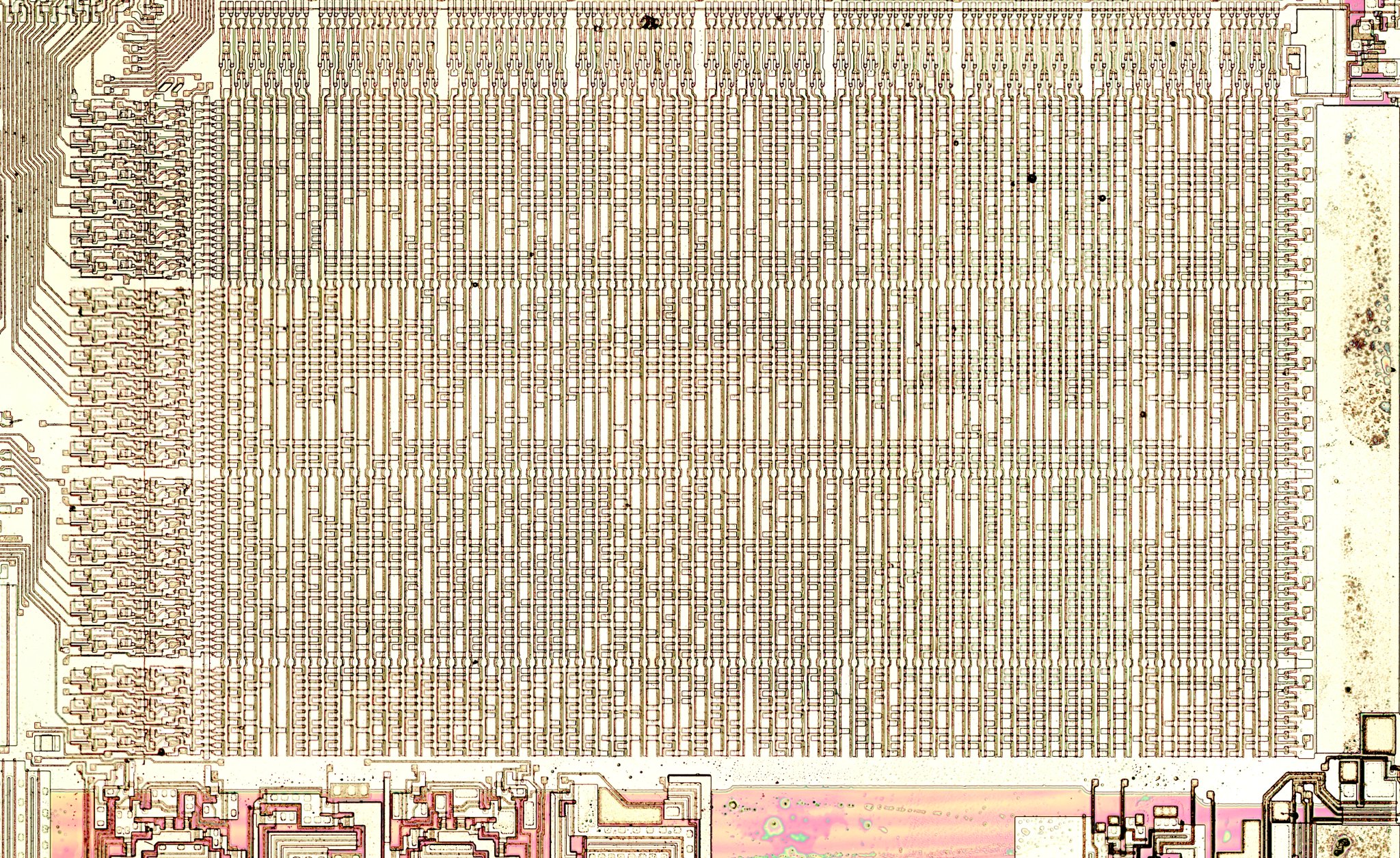 Ken Shirriff on Twitter: "I opened up vintage Intel 8086 and 8088 processors and looked at the ...