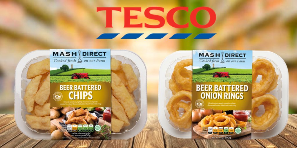 Our award winning Beer Battered Chips and Onion Rings are now on offer ...