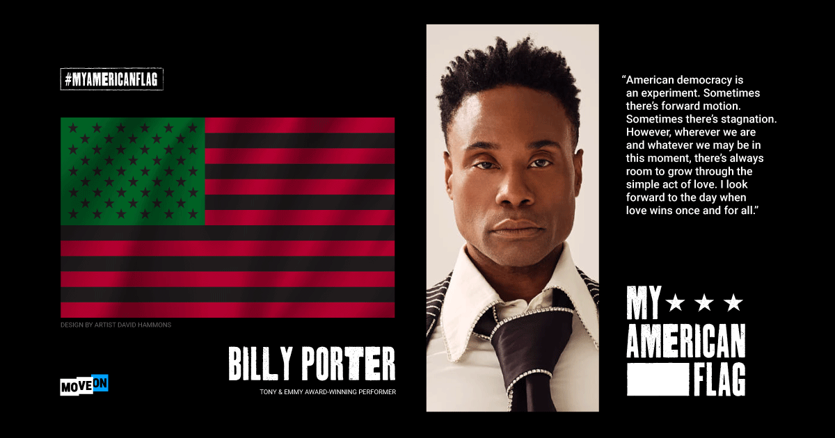 African American Flag David Hammons