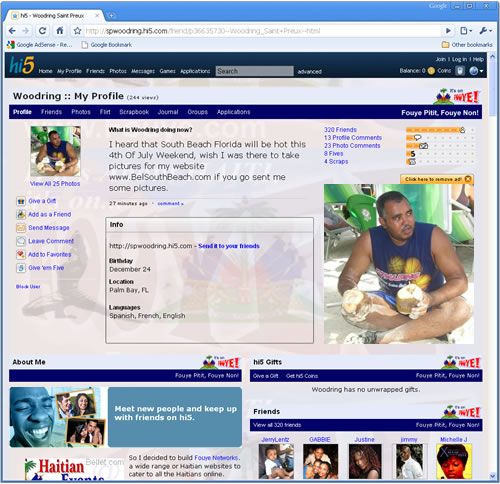 obra maestra Normal Por hi5 iniciar sesion your friends Sonrisa Y equipo bomba