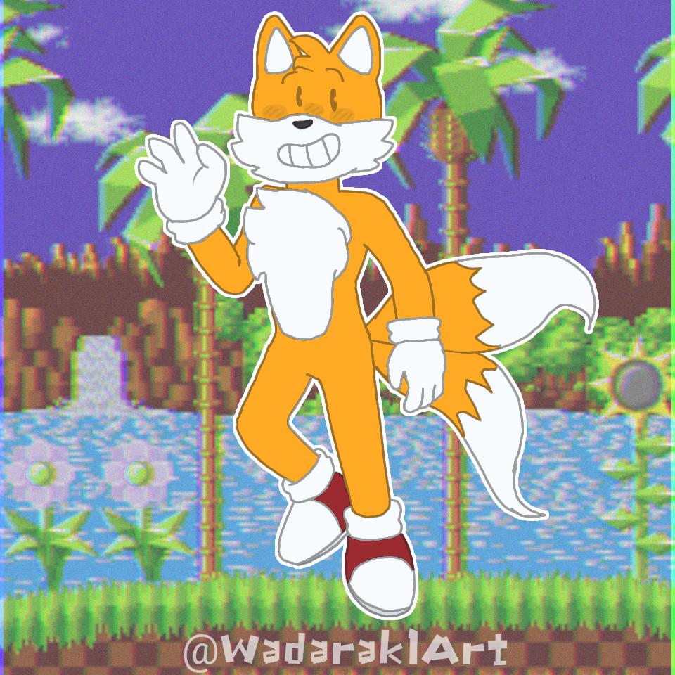 Baby Tails The Fox And Sonic