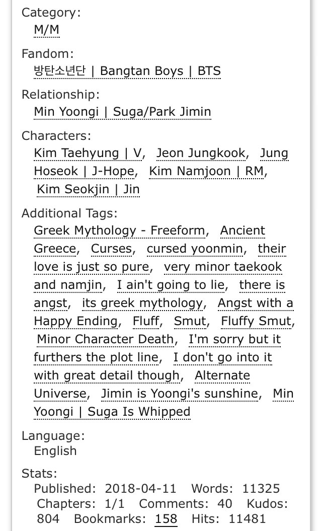 Thread By @bangtanao3 - ambrosia by - yoonmin - theyre both...