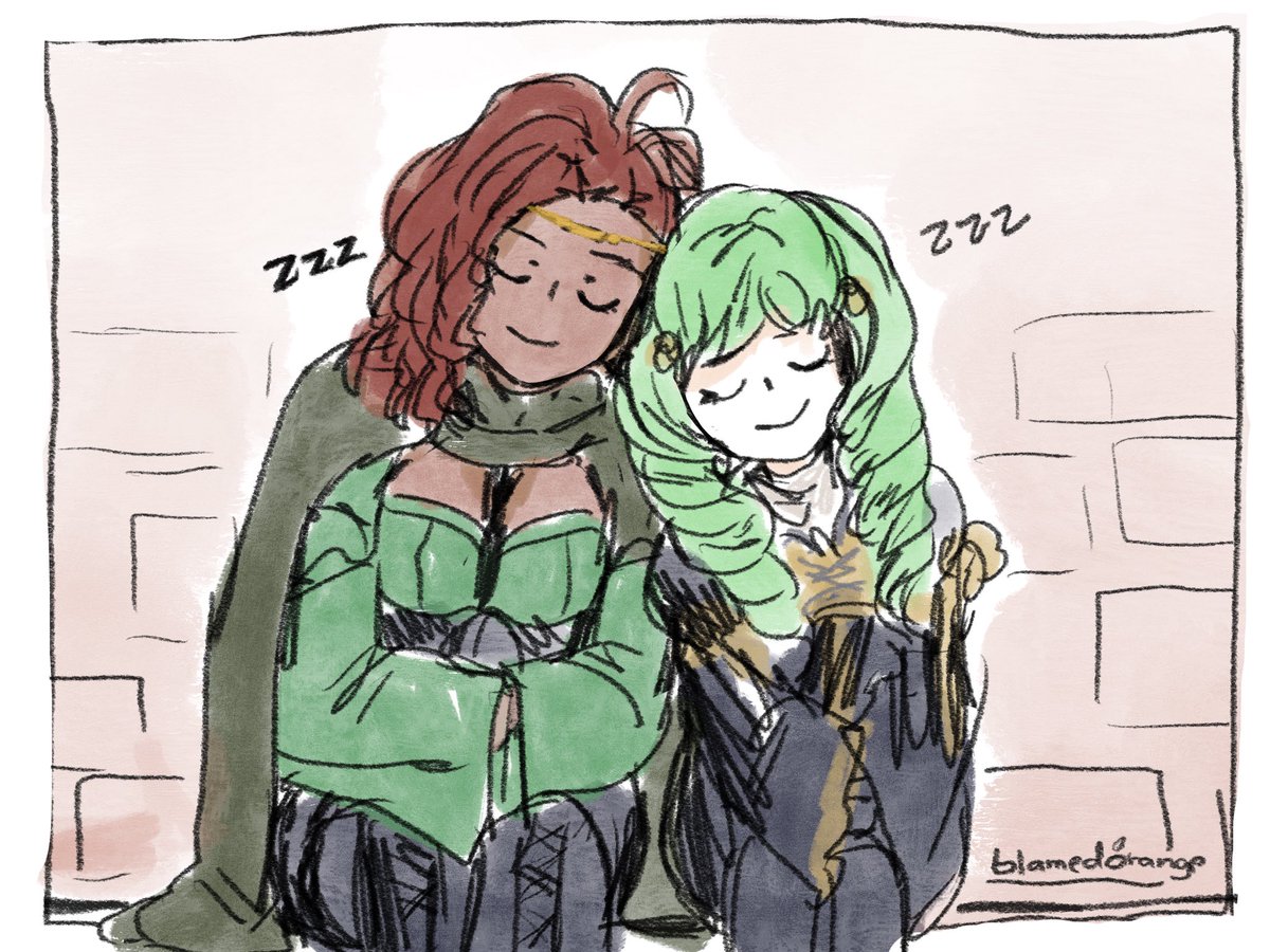 「flayn goes missing again [ she just got lost in abyss ] #fe3」🍊😴の漫画