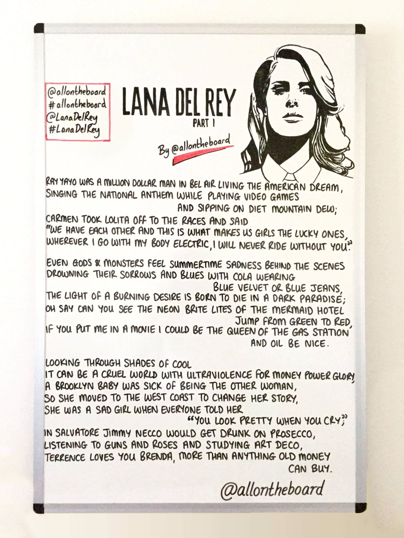 Lana Del Rey Quotes From National Anthem
