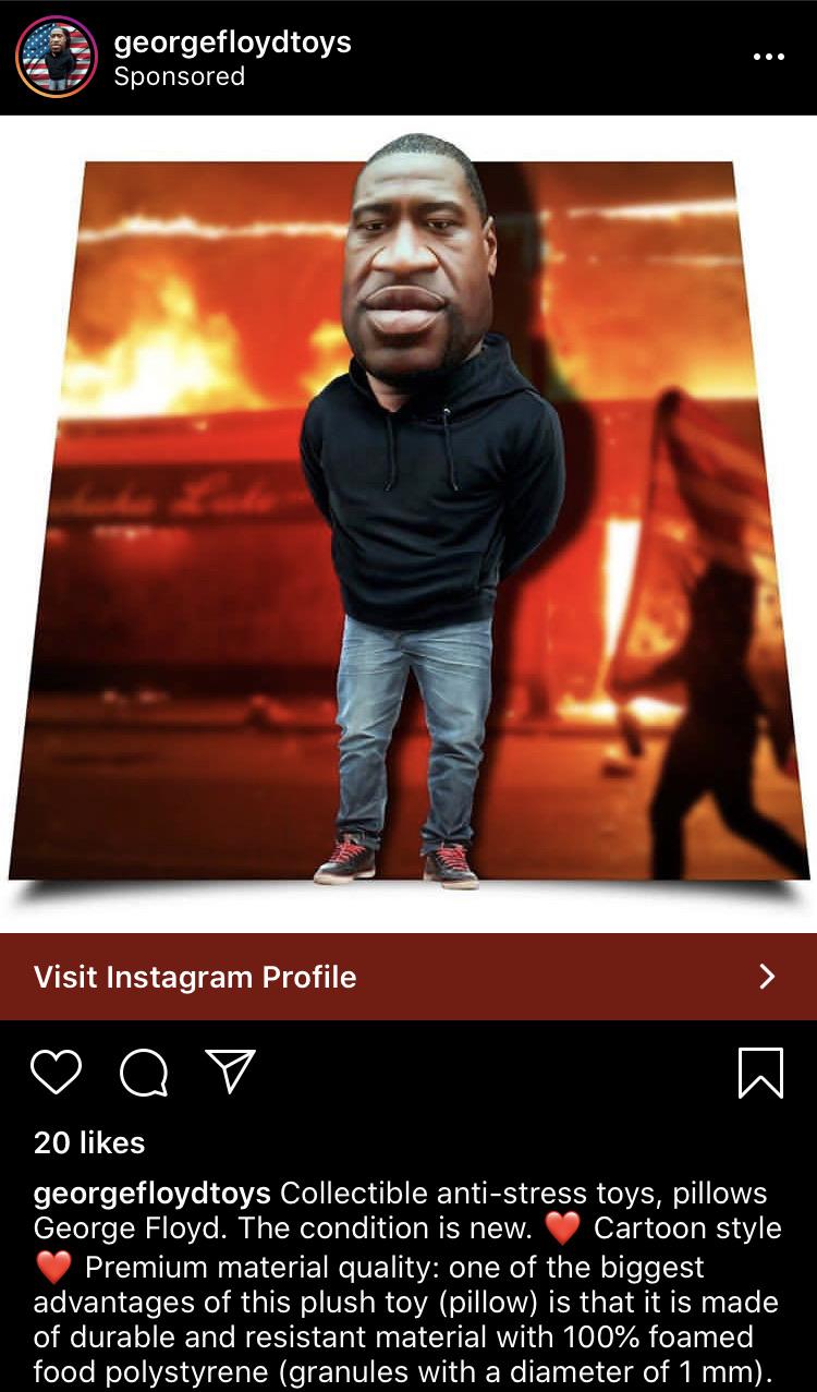 George Floyd Plush Toy - emsekflol.com