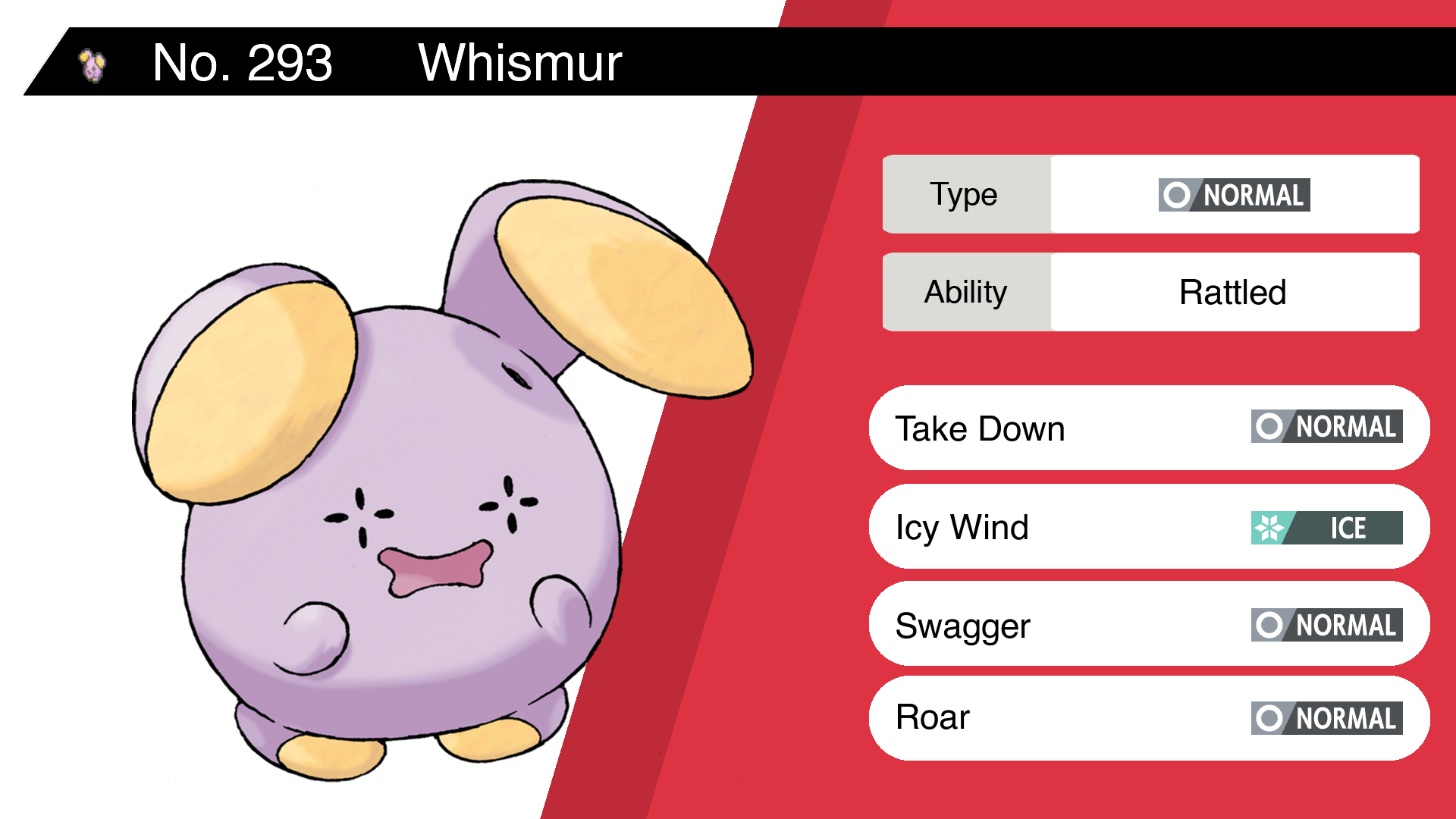 Pokemon Whismur