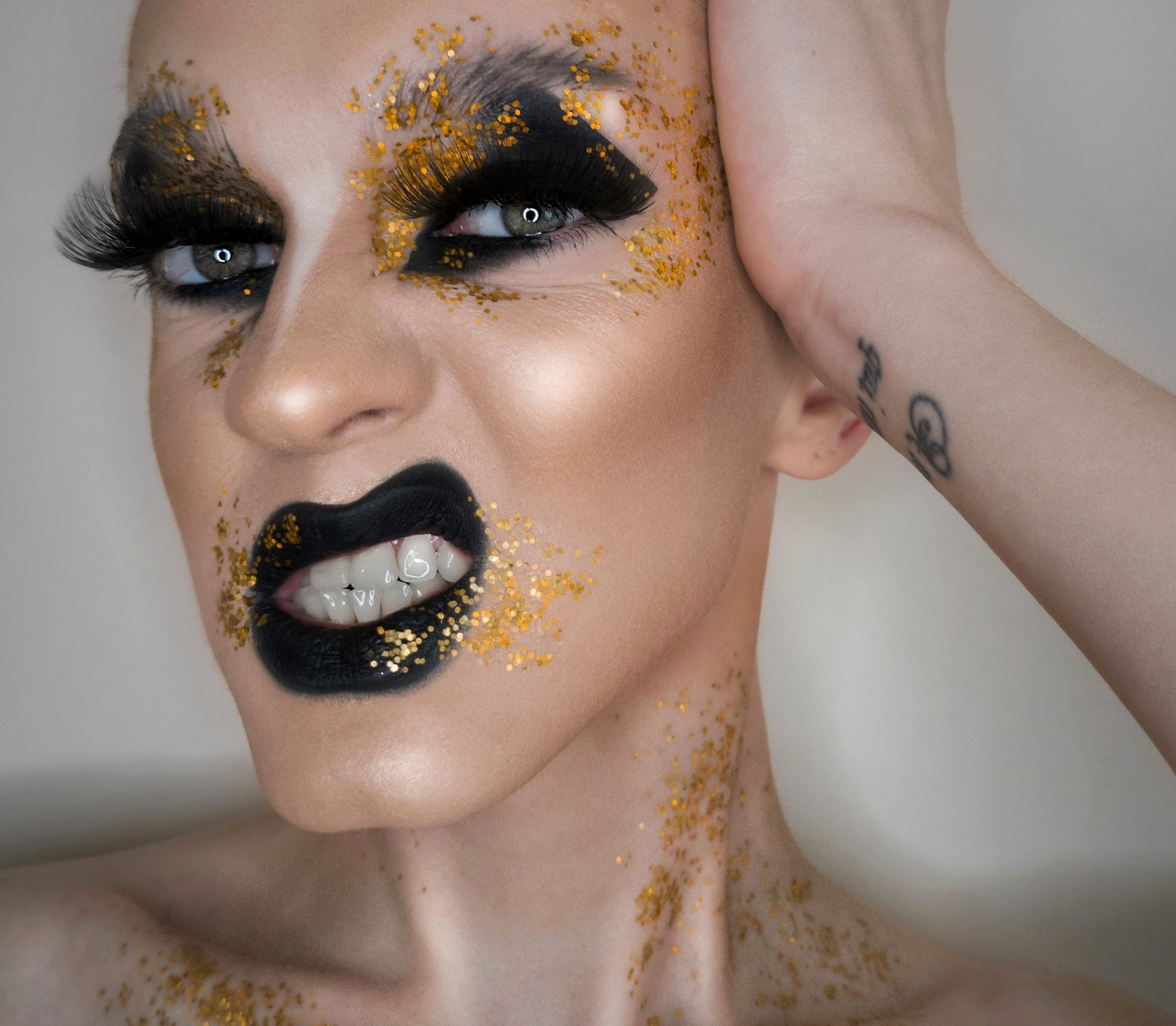 Bumblebee Costume Makeup