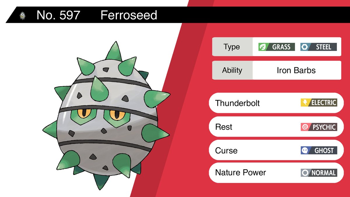 Ferroseed Evolution