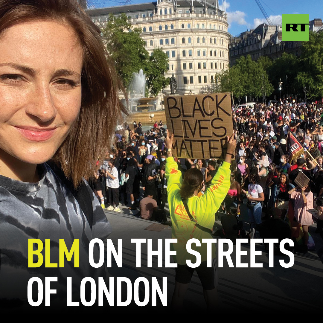 BlackLivesMatter protesters hit the streets of London again this ...