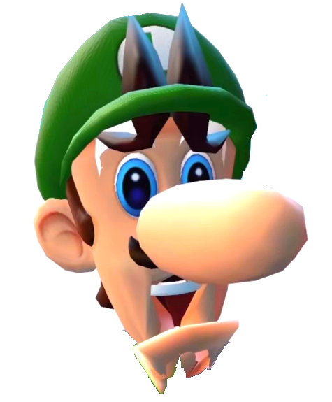 Luigi Funny Face