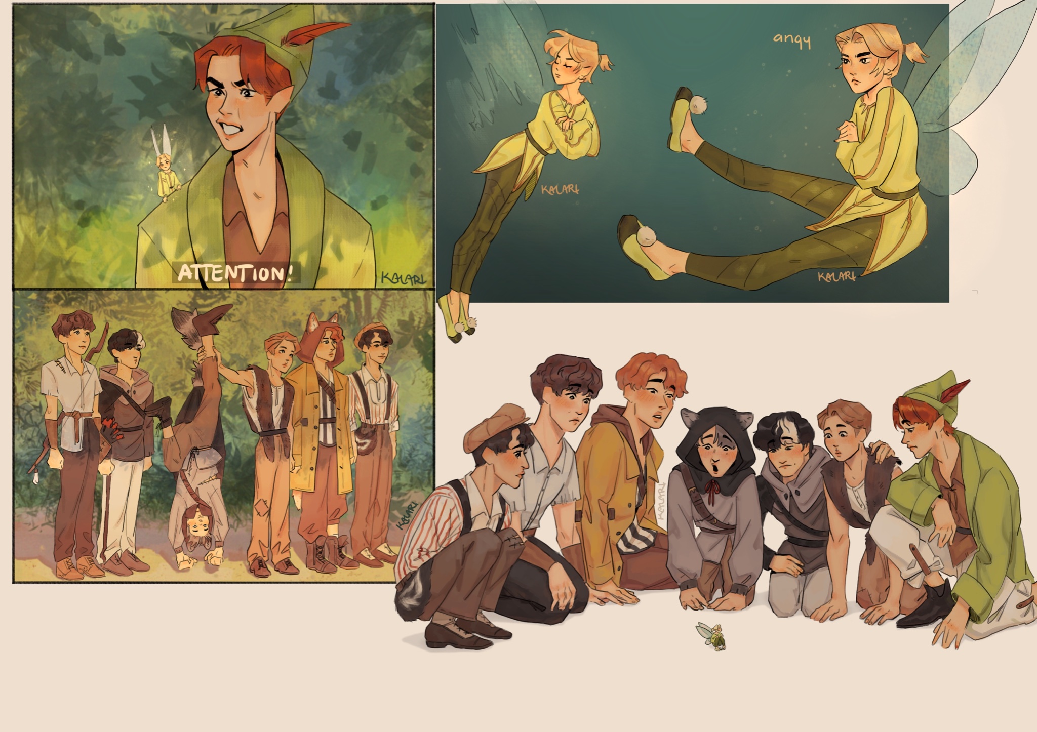 Modern Peter Pan Fan Art