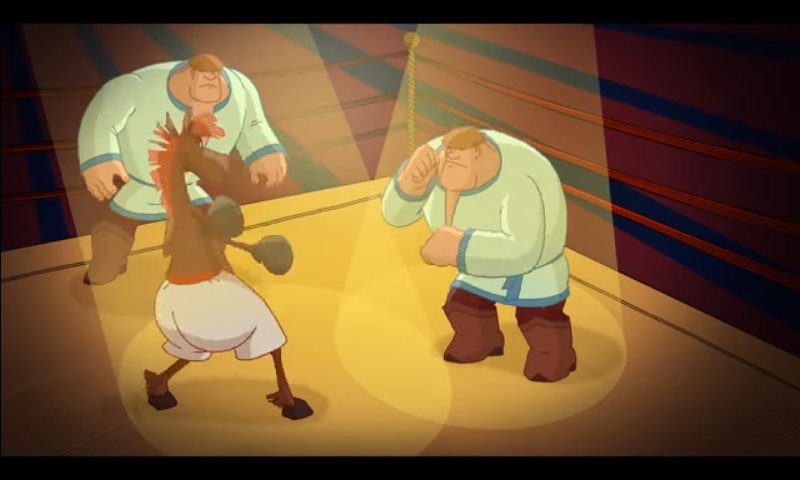 Kangaroo Jack Boxing Kangaroo Jack Gives Putulski An Uppercut With