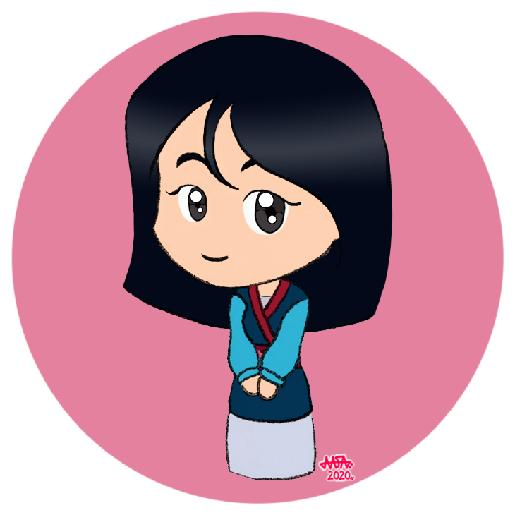 Chibi Disney Princess Mulan