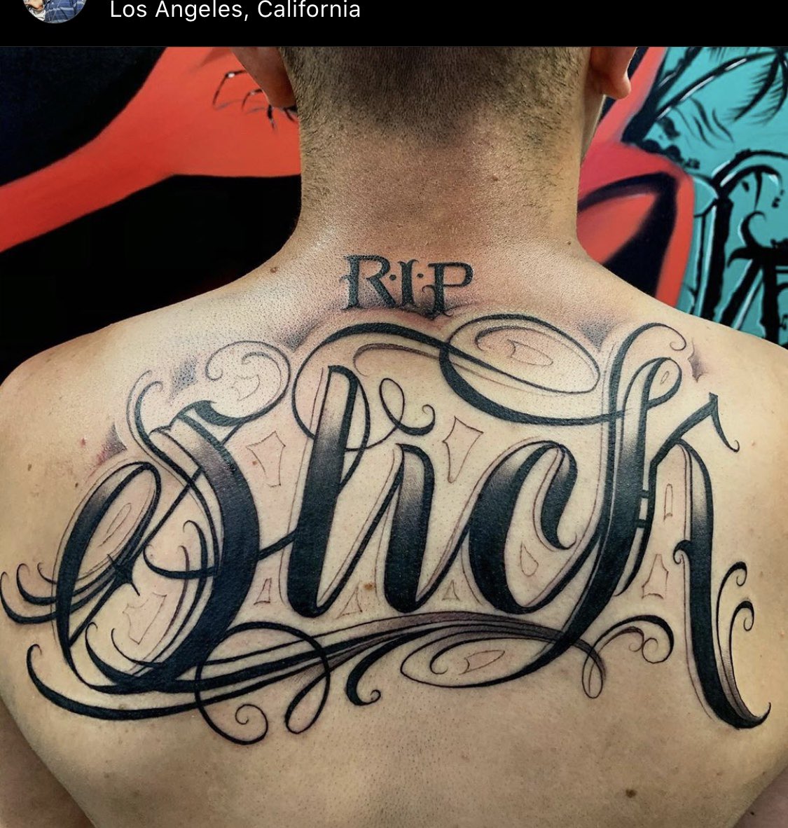 California Tattoo Lettering Designs