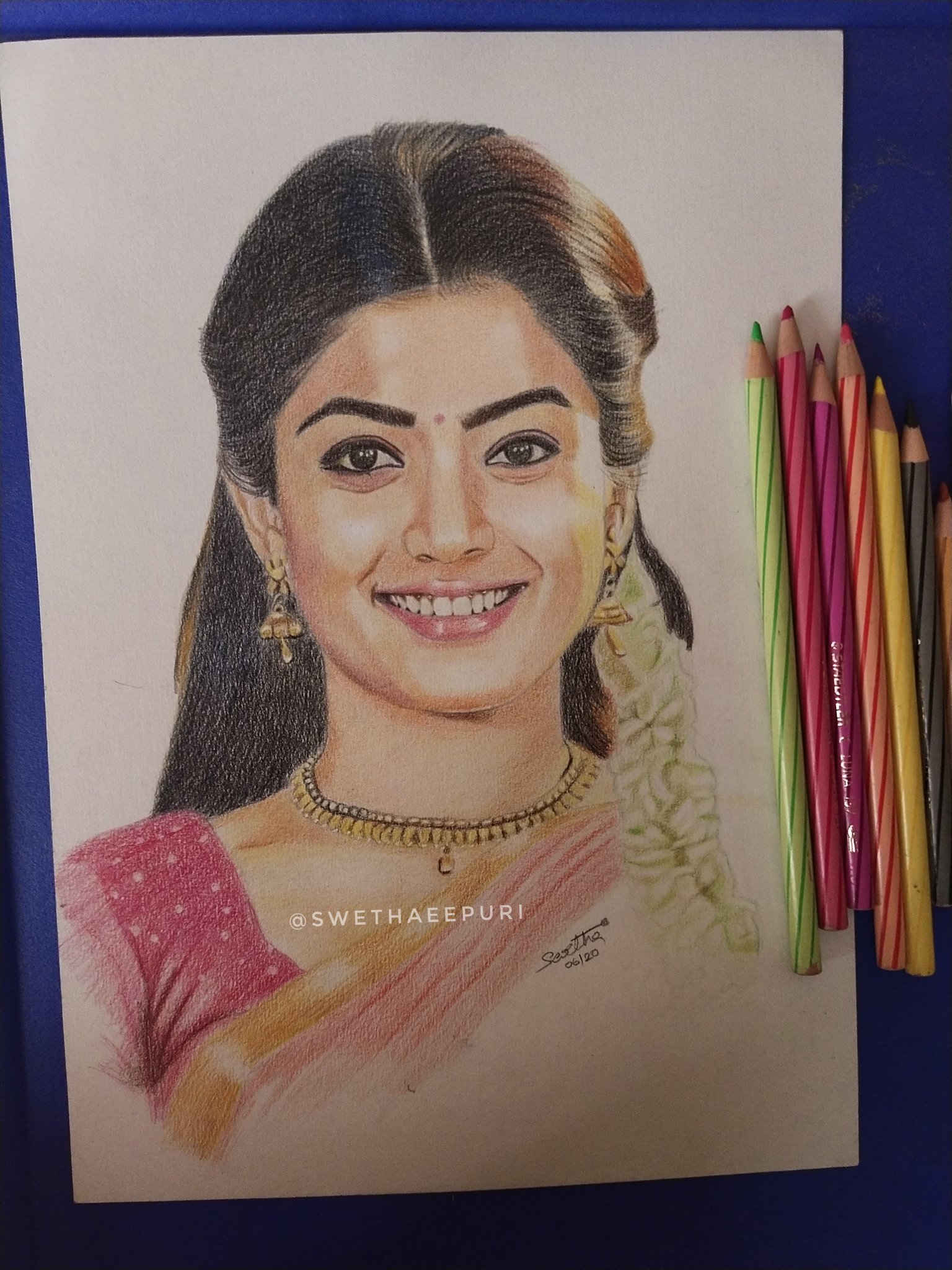 Actress Drawing 60 Photos - Moonagedaydream.film
