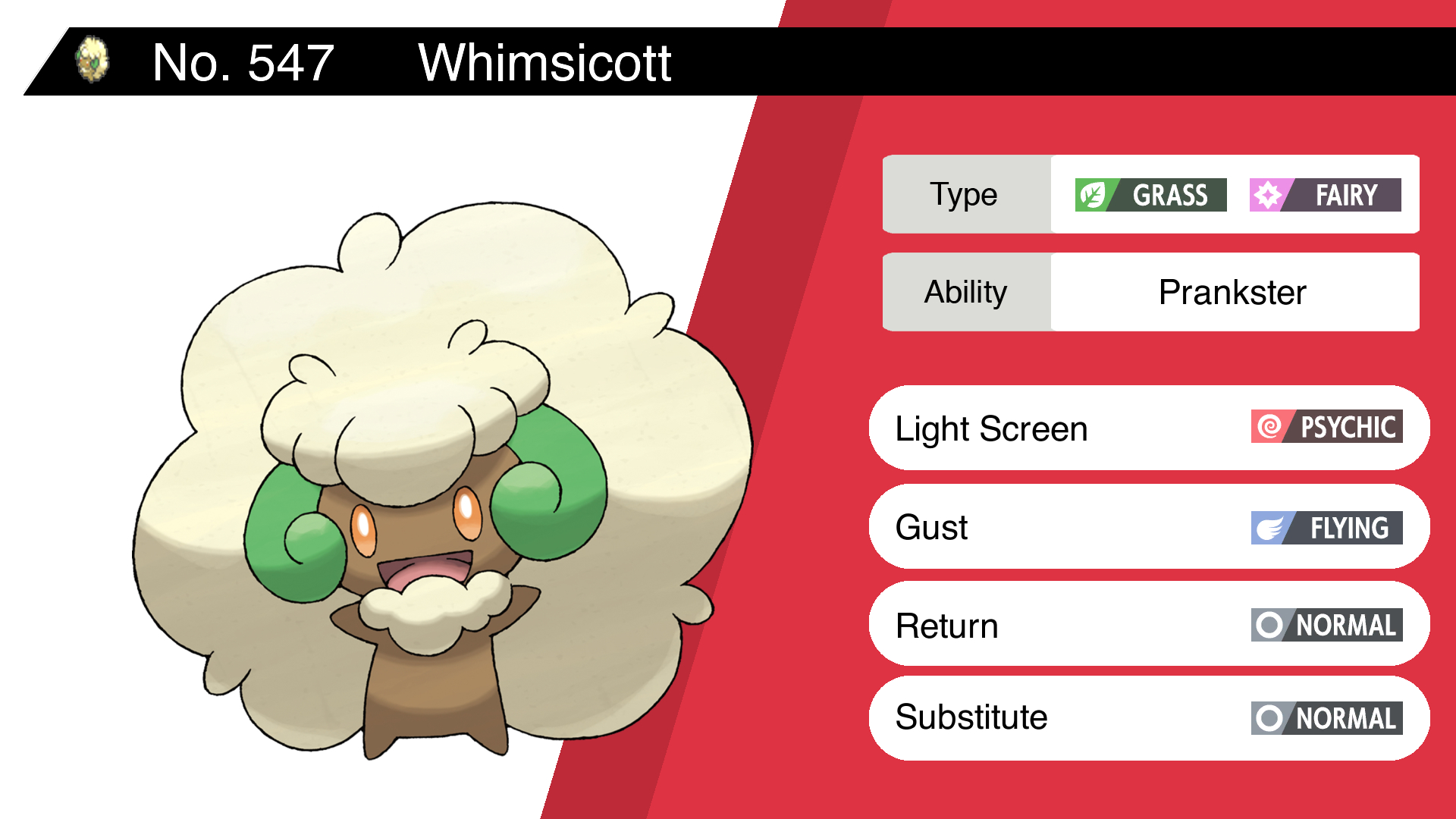 Whimsicott Evolution