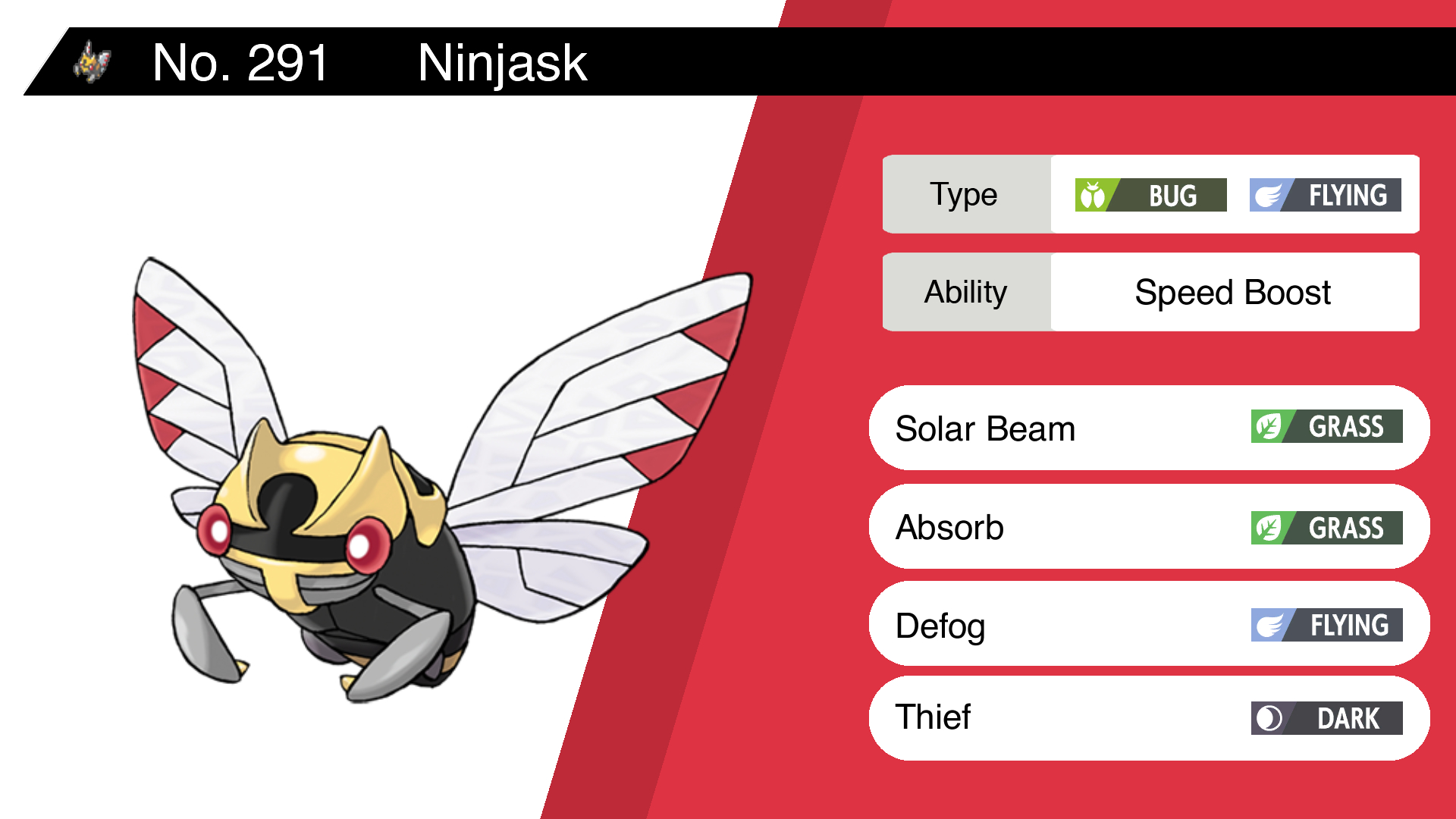 Pokemon Ninjask Wallpaper