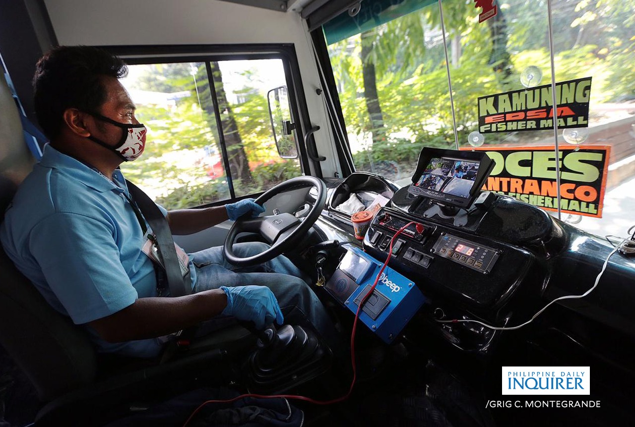 Filipino Bus Conductor