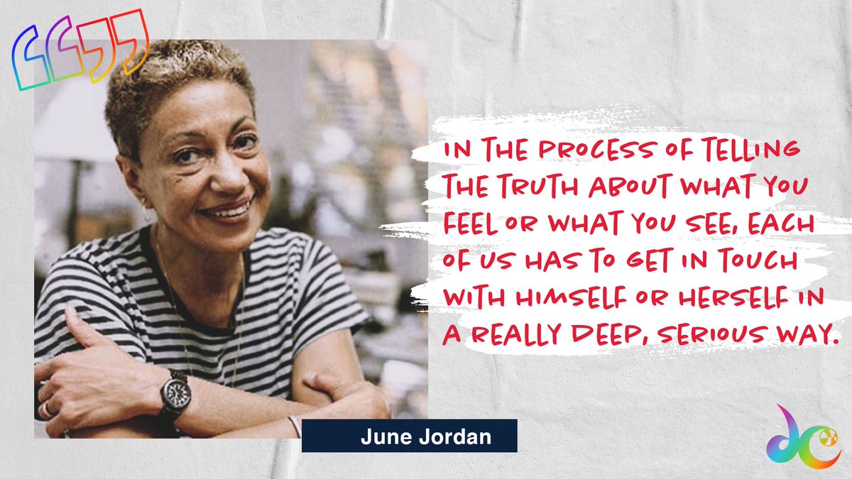 Poet, playwright, essayist, teacher, activist. June Jordan used lived ...
