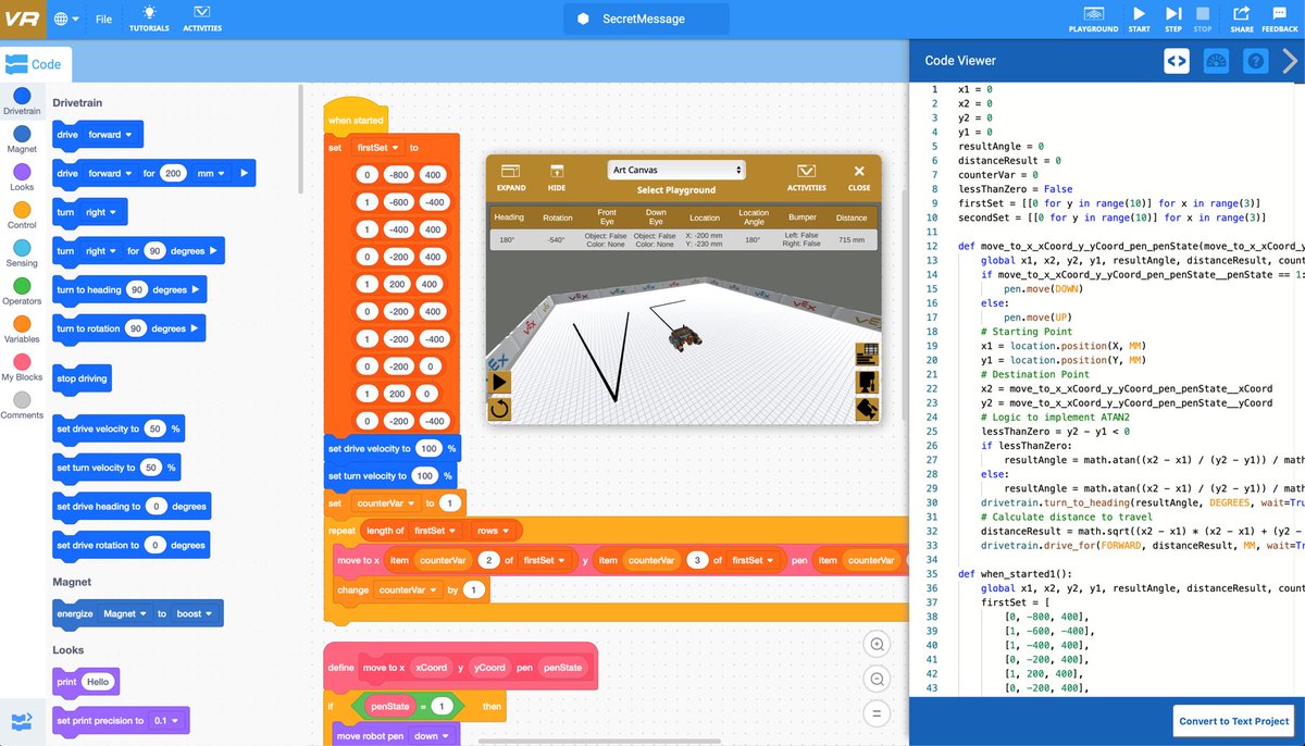 VEX Robotics UK on Twitter: "VEXcode VR has been featured in the @ICTforEducation Studying At ...