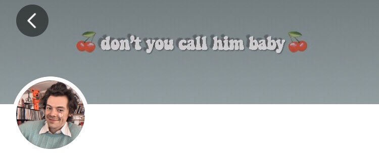 Harry Styles Twitter Icons