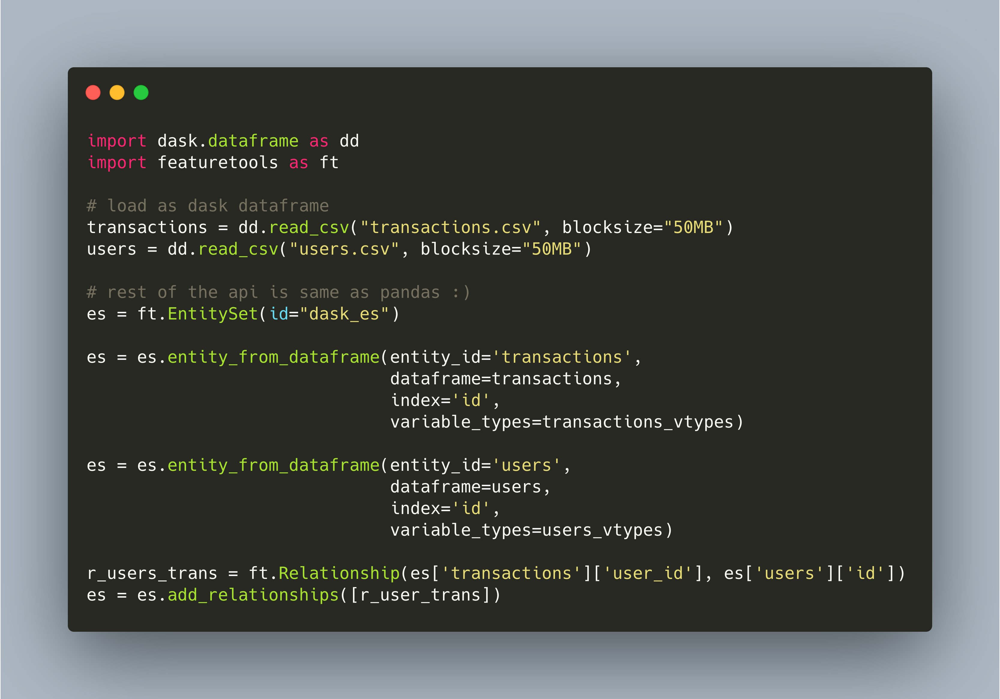 Alteryx Open Source On Twitter Want To Run Featuretools On Bigger Datasets Faster