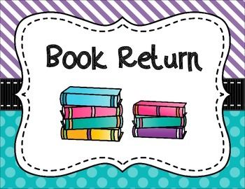 Library Book Return Clipart
