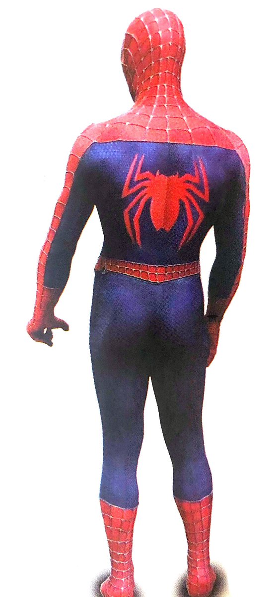 Spider Man 2002 Suit Back