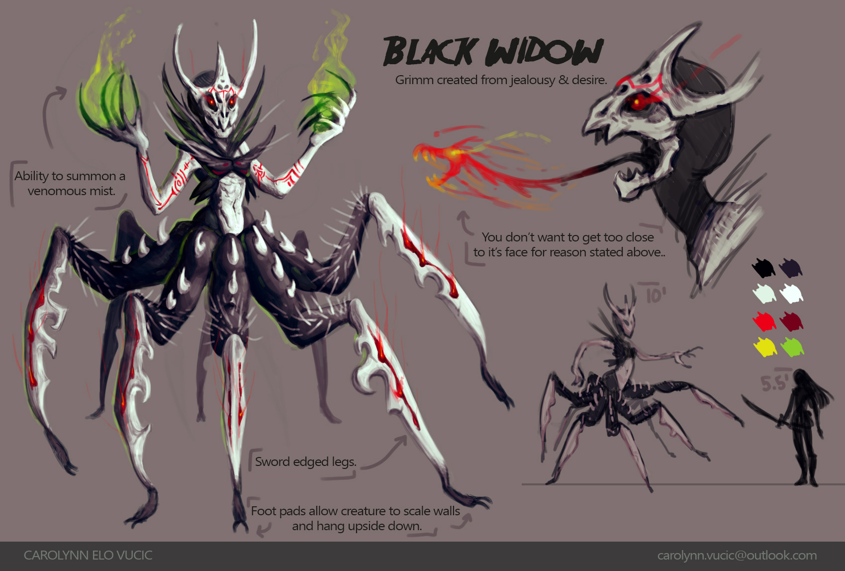 Grimm Spider Creatures