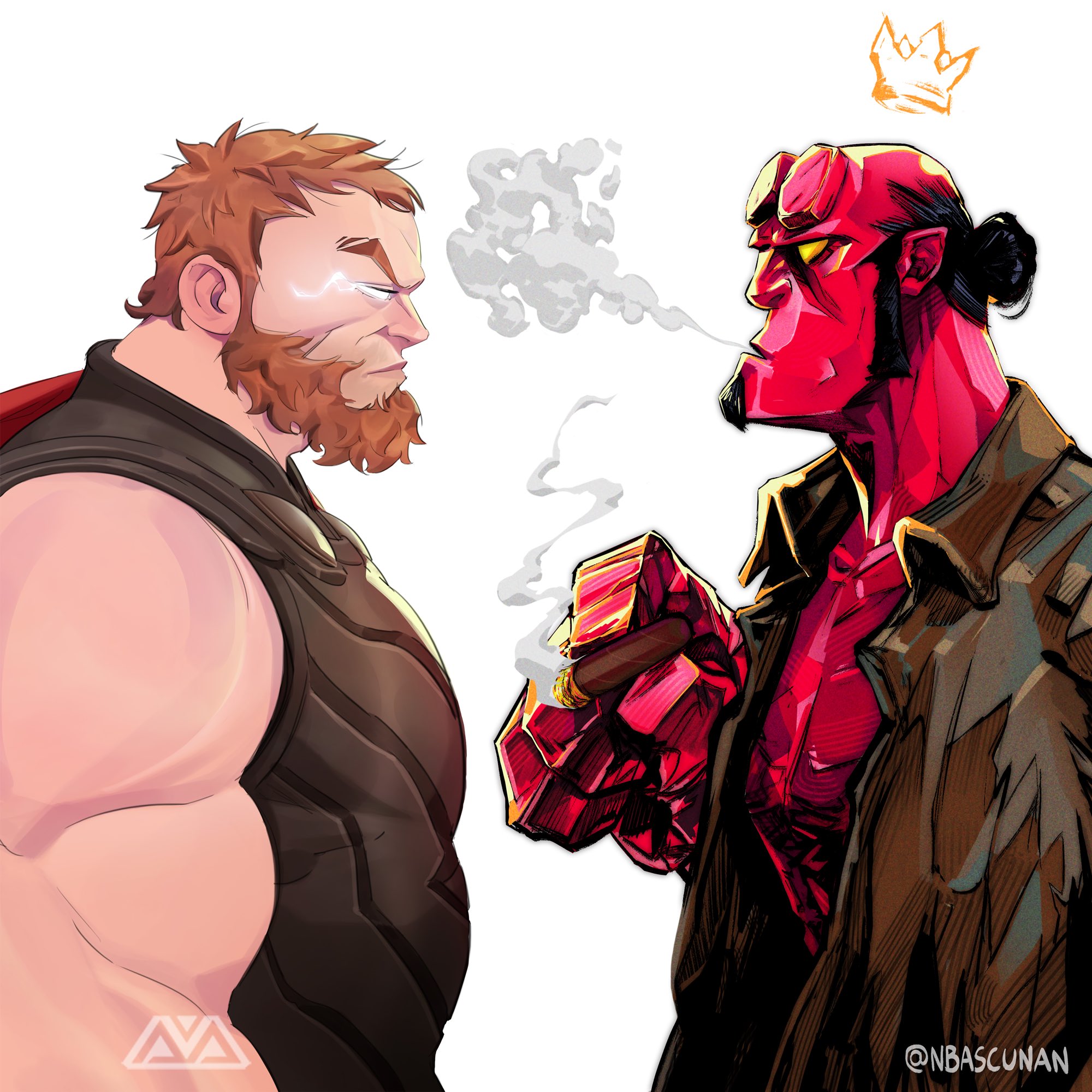 Hellboy Vs Thor