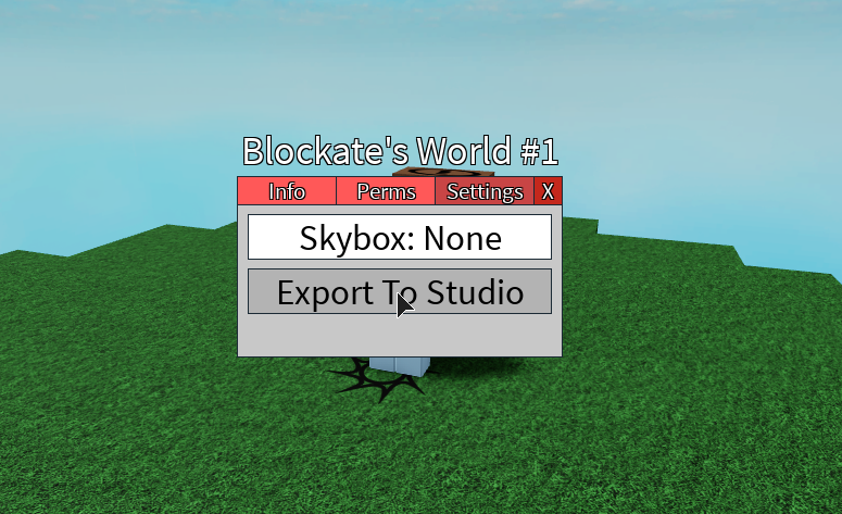 Blockate on Twitter: "Blockate worlds can now be exported to studio and made into fully fledged ...